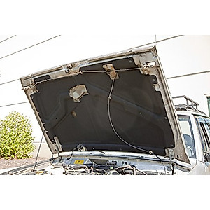 Omix-Ada 12035.56 Underhood Insulation Liner for Jeep Cherokee , Black