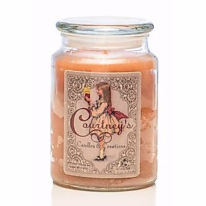 Courtney's Candles Mediterranean FIG Maximum Scented 26oz Large Jar Candle