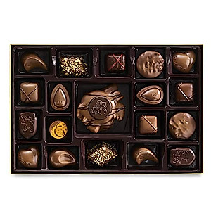 Godiva Chocolatier Gift Box, Nut & Caramel, 19 pc.,8.9 ounces