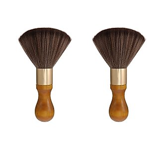 Milisten 2pcs cleaning brush soft brush clean brush Record Vinyl Cleaner Brush Vinyl Record Cleaner cleaning vinyl records Album Brush Electrostatic Brush soft fur Beech wooden handle brush