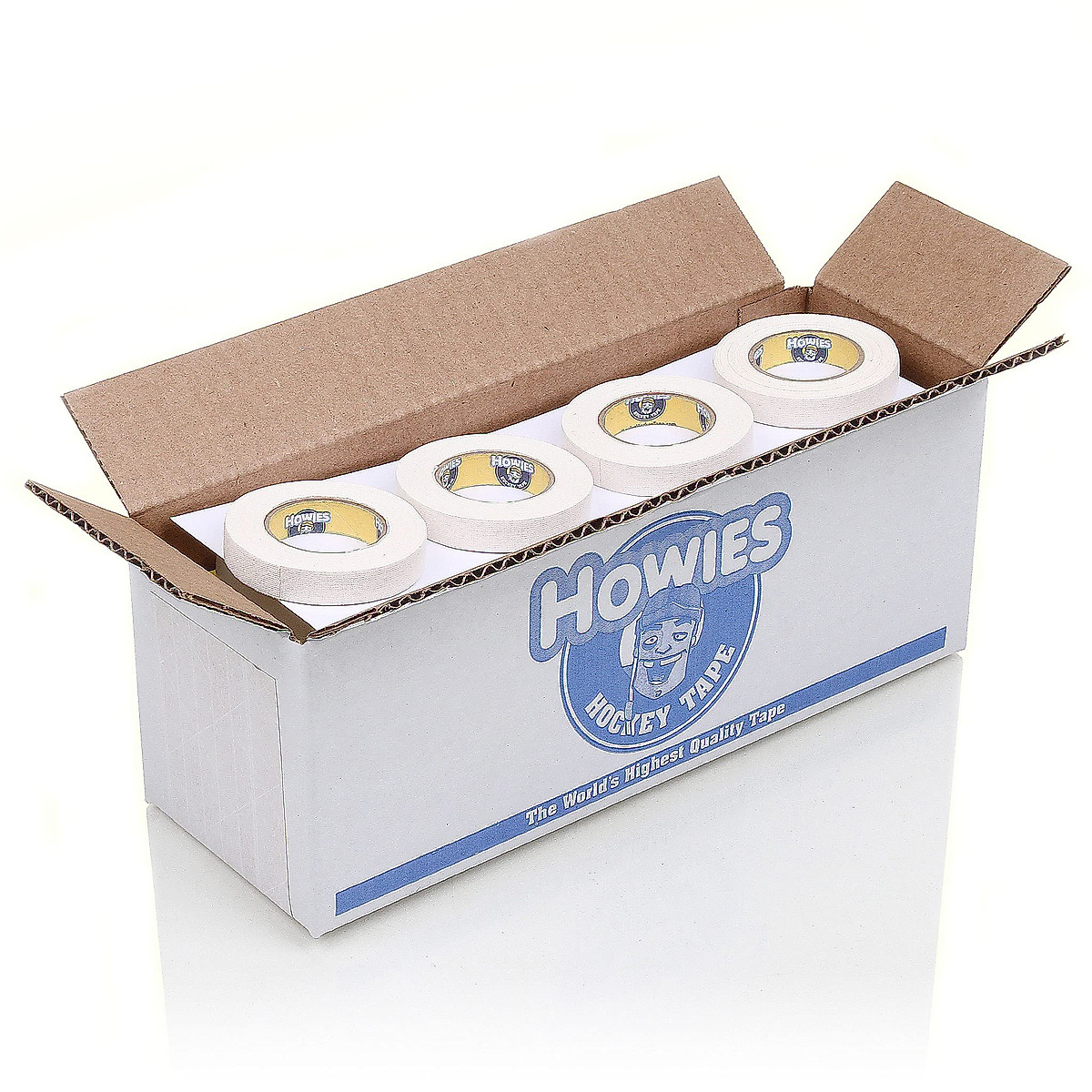 White Athletic Tape 8 Pack - 15yd Pro Grade Strength Sports Tape, Best for Athlete and Medical Trainers, Fingers, Ankles, Wrist, Boxing, Football, Gymnastics (0.5" 8 Pack) (1/2 Inch)