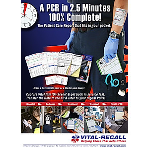 EMT Dual Agency NCR Pre PCR (100 Pack)