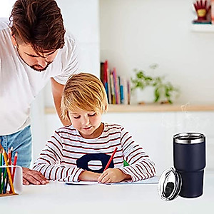 30 oz Replacement Rubber Lid Seals Compatible Seals Lid Gaskets for 14 or 30 Ounce Insulated Stainless Steel Tumblers (6 Pieces)