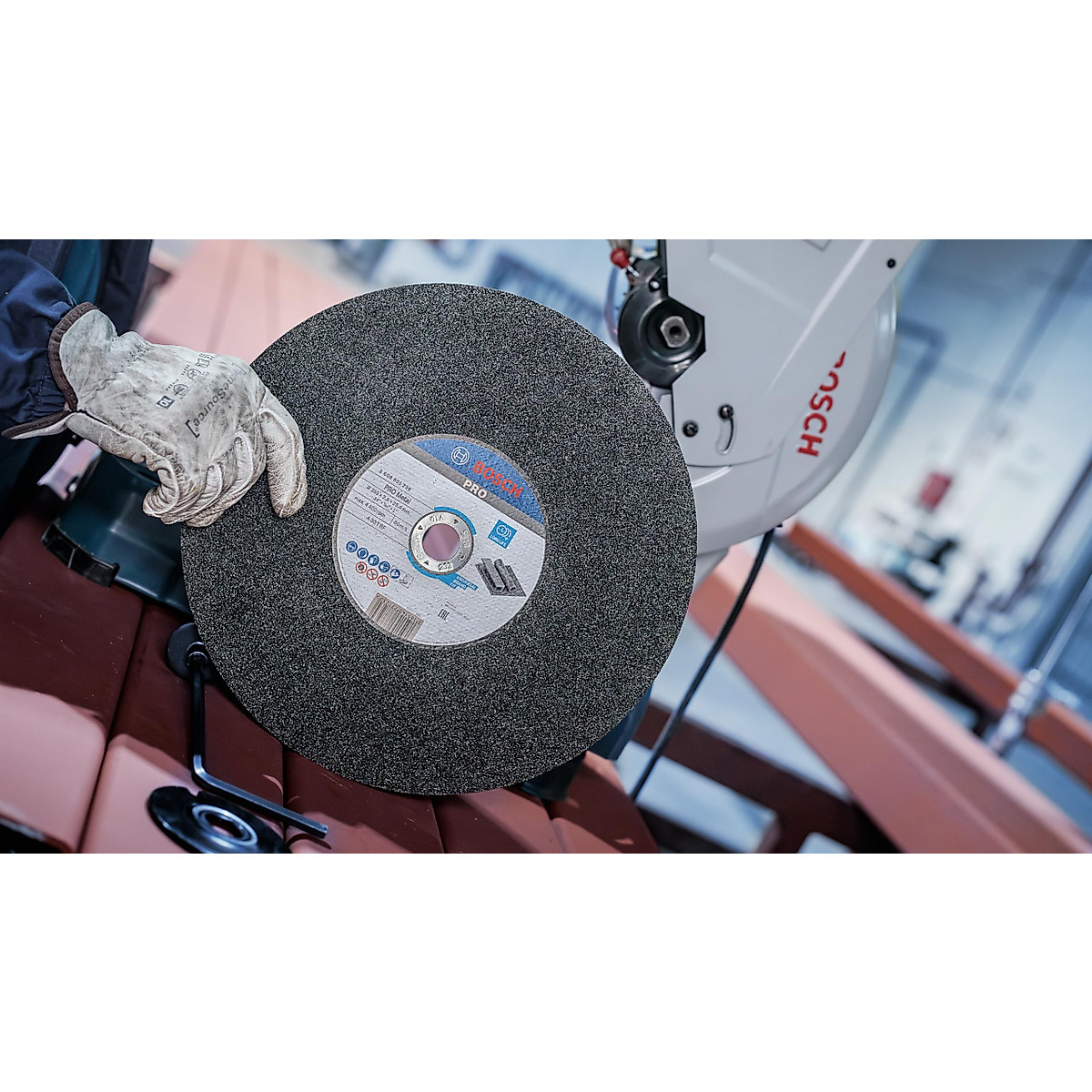 Bosch 2608600542 "Expert" Cutting Disc for Metal, 0 V, Black, 350 x 2.8 x 25.4 mm