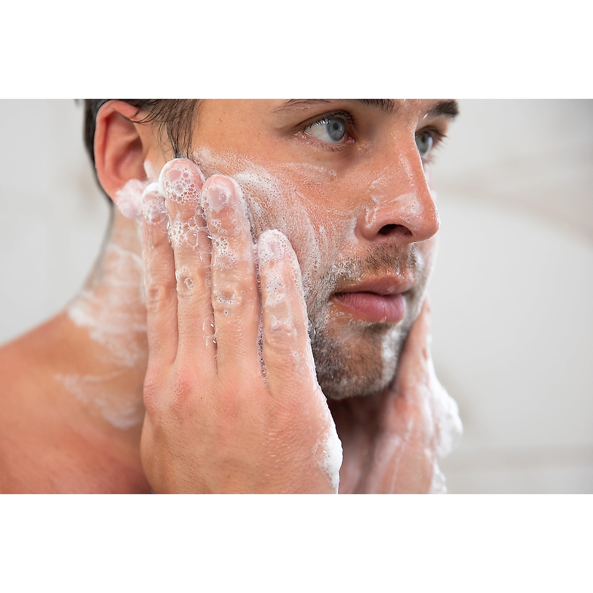 Defense Soap Organic Peppermint Body Wash | All Natural Mint Shower Gel with Tea Tree Oil, Eucalyptus Oil. Wrestling Inspired, For All Mens & Womens Skin Types. 12 oz (Pack of 2)