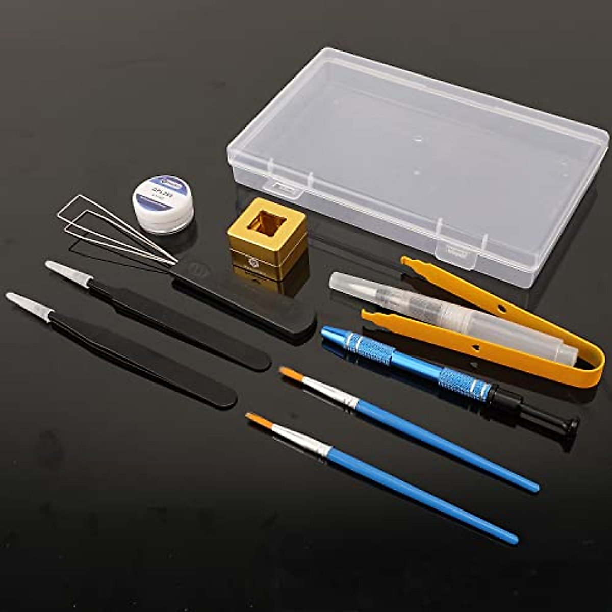 Panjshirv Mechanical Keyboard Switch Lubrication Tool Set Cherry Gateron Invyr TTC Kailh Switch Opener Lubrication Tool