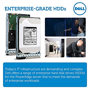 Dell 401-ABHX 12TB 7.2K NL-SAS 12Gb/s 3.5-Inch Hard Drive in 14G Hot-Plug HDD Tray Bundle with Compatibility Screwdriver