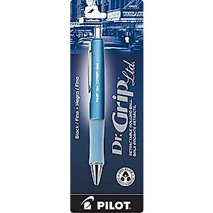 PILOT Dr. Grip Limited Refillable & Retractable Gel Ink Rolling Ball Pen, Fine Point (Assorted)
