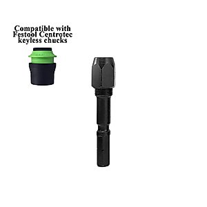 Make it Snappy Tools 1/8 Inch Drill Bit Adapter, Compatible with Festool Centrotec Chucks #92008