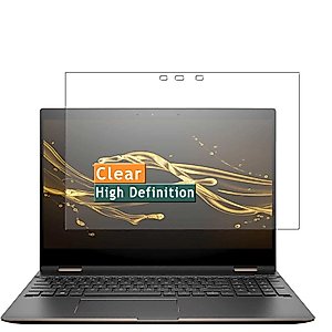 Vaxson 3-Pack Screen Protector, compatible with HP Spectre x360 15-ch000 2018 15.6" TPU Film Protectors Sticker [ Not Tempered Glass ]