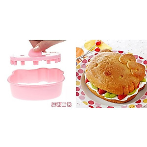 Hello Kitty PNB1 Pan, 商品サイズ(約) ・枠用抜き型:110X127X35mm ・顔用抜き型:95X113X35mm, mulch