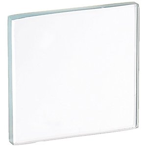 United Scientific™ GLP2X2-S Glass Streak Plates, 2" x 2" x 1/4", Pack of 10
