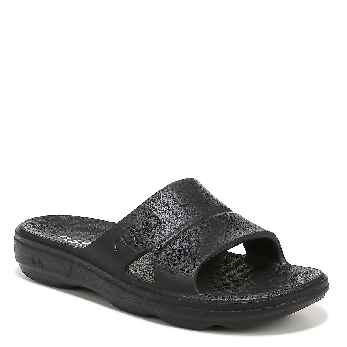 Ryka Women's Restore Slide Recovery Sandal Black 9 M