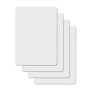 Cut N' Funnel Food Service Grade Heavy Gauge Flexible Cutting Board Mats 4 Pack 9” x 12” Made in the USA BPA Free Plastic Dishwasher Safe