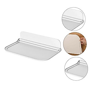 Cabilock Foldable Display Room Rack Board Hand Stick On Towel Decor Free Storage Hanger Book Kitchen Living Organizing Organizer Bedroom Office Shelves Mounted Wall-Mounted Wall Shelving