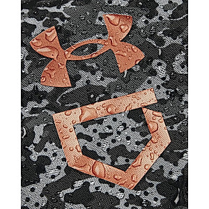 Under Armour Utility Baseball Backpack Print, (002) Black / / Metallic Gold, One Size Fits All