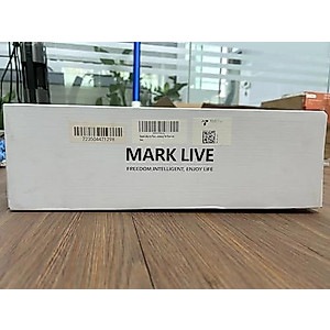 MARK LIVE Electric Mop, Cordless Floor Cleaner, LED Headlight and Water Sprayer with 300ml Tank, Up to 60 Mins of Powerful Spin, Polisher for Hardwood, Tile and Laminate Floors, 6 Mop Pads