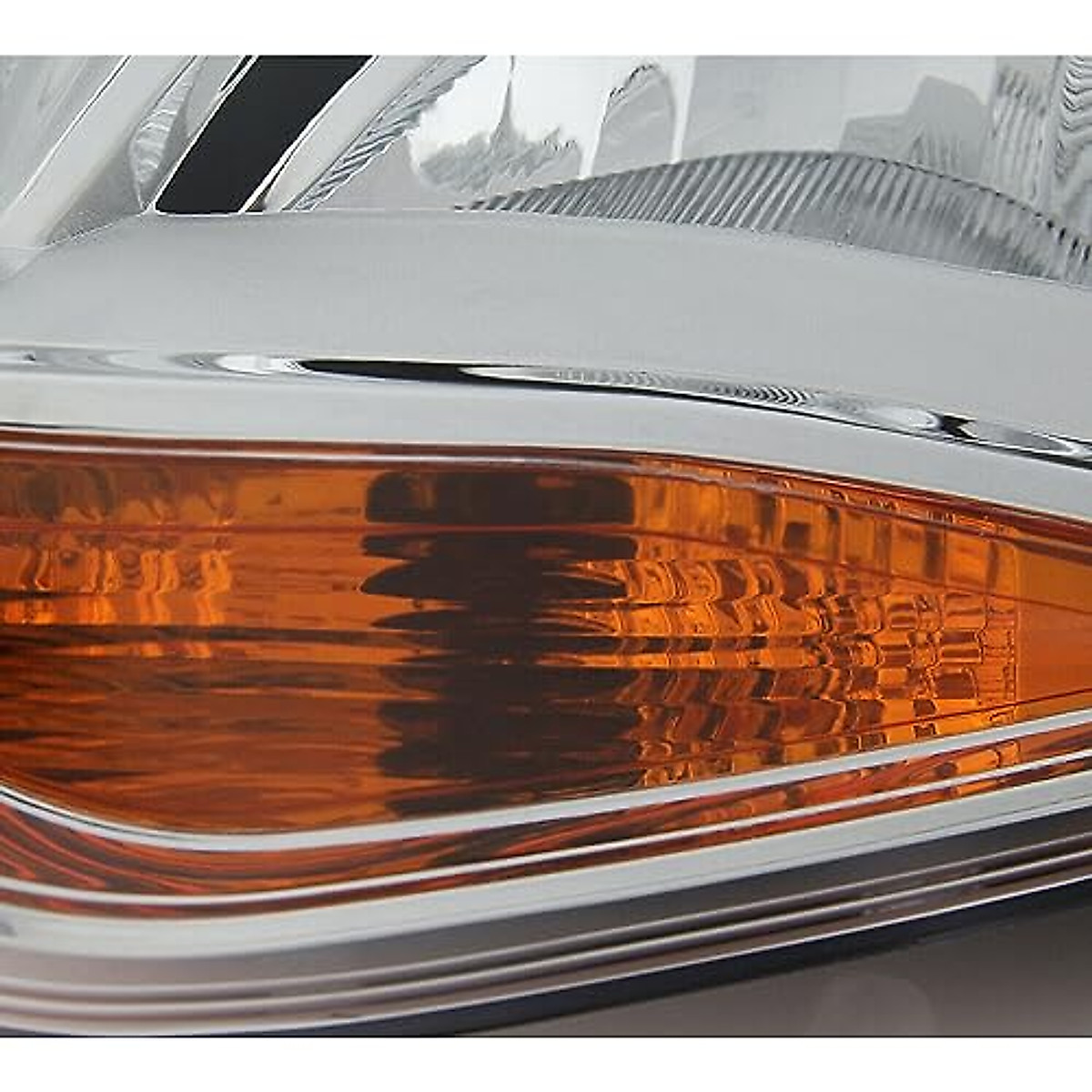 HH Building Headlight Left Driver Side Clear Lens Chrome Housing Halogen Type BM5Z13008M 5_HD-JH-FFOC12-L BM5Z13008K