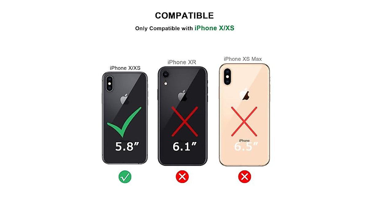 TENDLIN iPhone X/XS Wood Grain Carbon Fiber Leather Slim Case - Red ...