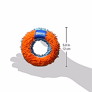 Chuckit! Indoor Fetch Roller Toy for Dogs - Interactive Dog Toys for Boredom, Orange and Blue
