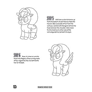 Drawing Fantasy Chibi: Learn How to Draw Kawaii Unicorns, Mermaids, Dragons, and Other Mythical, Magical Creatures! (How to Draw Books)