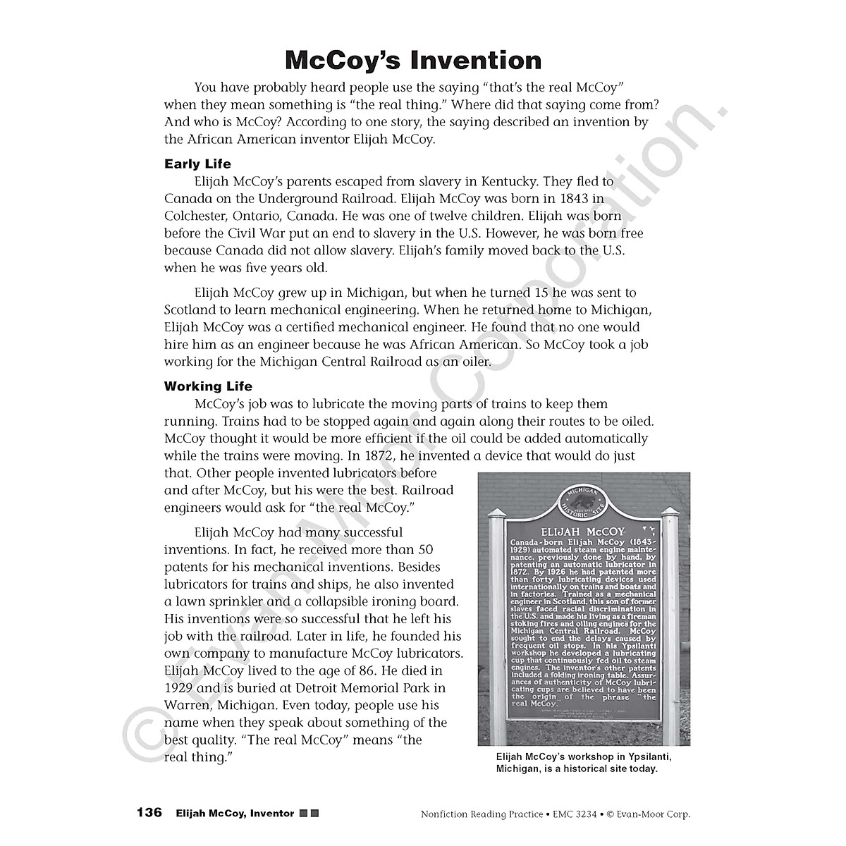 Evan-Moor Non-Fiction Reading Practice, Grade 4