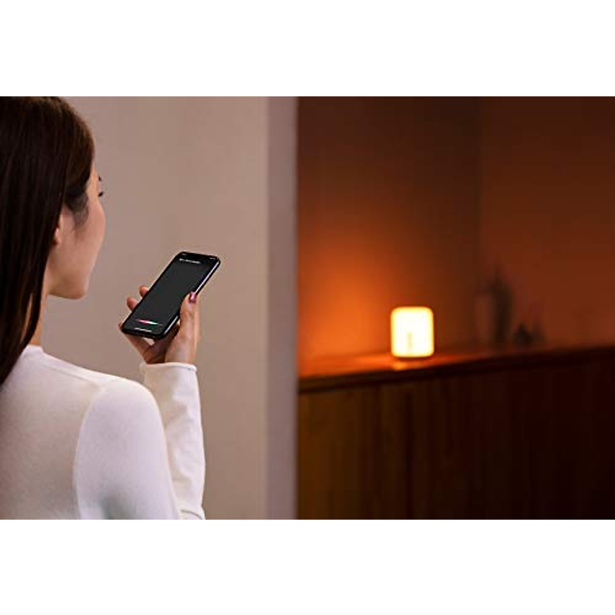 Xiaomi Mi Smart Bedside Lamp 2, Colorful Light, Table Lamp, Bluetooth WiFi Touch APP Control Apple Home Kit