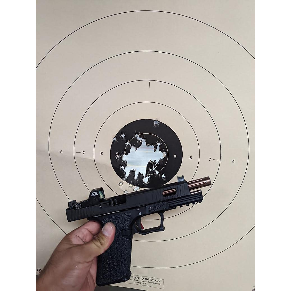 Ade Advanced Optics Raptor(RD3-020) RED Dot Sight for Optics Ready Pistol That is Compatible with Trijicon RMR SRO Footprint/Slide/Screw Pattern…