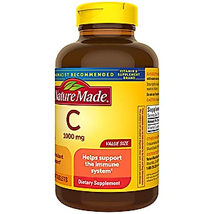 Vitamin C 1000 mg, 300 Tablets, Helps Support the Immune System