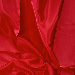 Satin Fabric for Costumes and Crafting 58 Inches Width by The Yard Entelare(Red 1Yard)