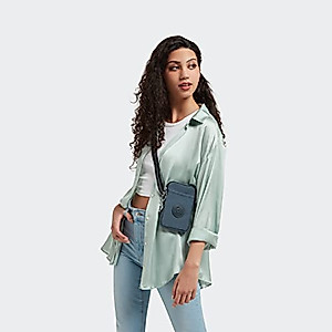 Kipling Women's Tally Minibag, Lightweight Crossbody Mini, Phone Bag, Nocturnal Grey