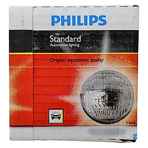 Philips 4411C1 Standard Incandescent Sealed Beam headlamp, 1 Pack