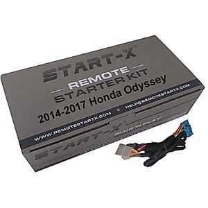Start-X Remote Start Kit for Honda Odyssey 2014-2017 Push to Start || Lock 3X to Remote Start || Plug N Play || 2014 2015 2016 2017
