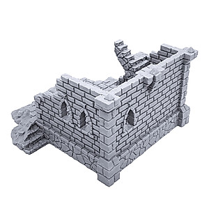EnderToys Ulvheim Ruins by Terrain4Print (Set B), 3D Printed Tabletop RPG Scenery and Wargame Terrain for 28mm Miniatures