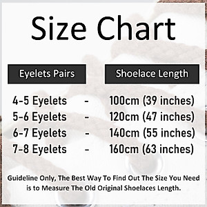 Handshop 2 pairs Round Rope Shoe laces, Thick Cotton Sneaker Shoelaces for Men Women Shoes Beige 100(5mm)