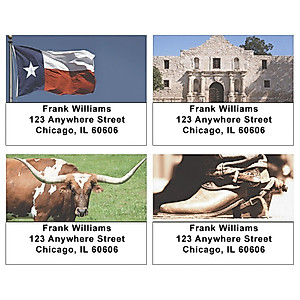 Texas Address Labels