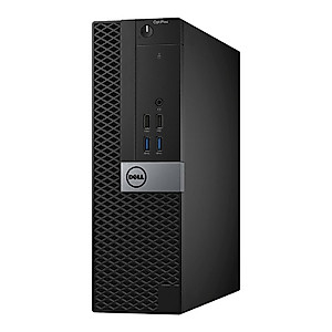 Dell OptiPlex 7040 SFF Computer Desktop PC with 27 Inch Monitor Intel Core i7 6700 3.4GHz Processor, 16GB RAM, 512GB SSD, Keyboard & Mouse, WiFi | Bluetooth, HDMI, Windows 10 Pro (Renewed)