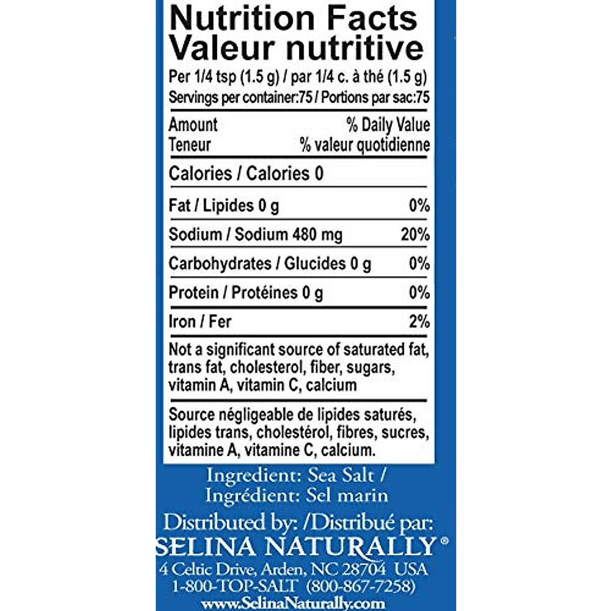 Celtic Sea Salt, Light Grey Grinder, 3 oz White