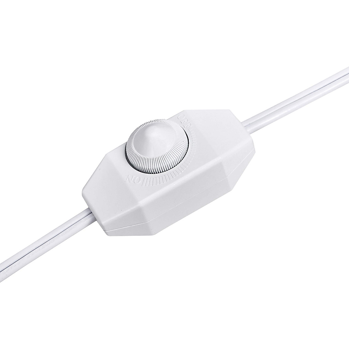 Amazon Basics Natural Himalayan Salt Lamp Bowl with Natural Crystal Chunks, Wood Base with Dimmer Switch - Crystal Pink