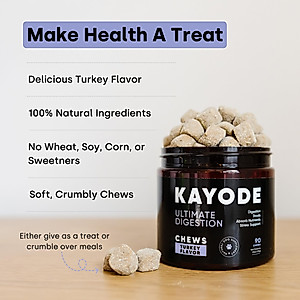 Kayode Ultimate Digestion. Fast Facting Anti Diarrhea for Dogs. Dog Farty Remedy & Dog Gas Relief. Natural Dog Diarrhea Medication Alternative. Pumpkin & Digestive Enzymes for Dogs.