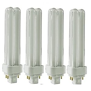 GENERIC BULBS FOR Panasonic FDS18E35/4 18W Quad-Tube Fluorescent Lamp - 3500K - 4 PACK!