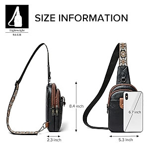 Trendy Crossbody Sling Bag for Women and Men - Fanny Pack, Chest Bag