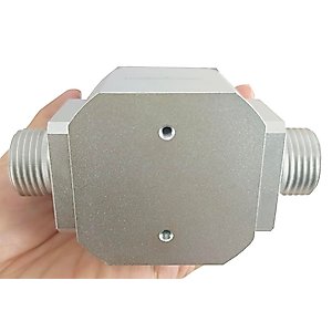 BHYIQI Gas Mass Flow Meter Digital Gas Mass Flow Tester with Range 0 to 250L/Min Precision 士2.0+0.5FS% 12 mm Tube Diameter