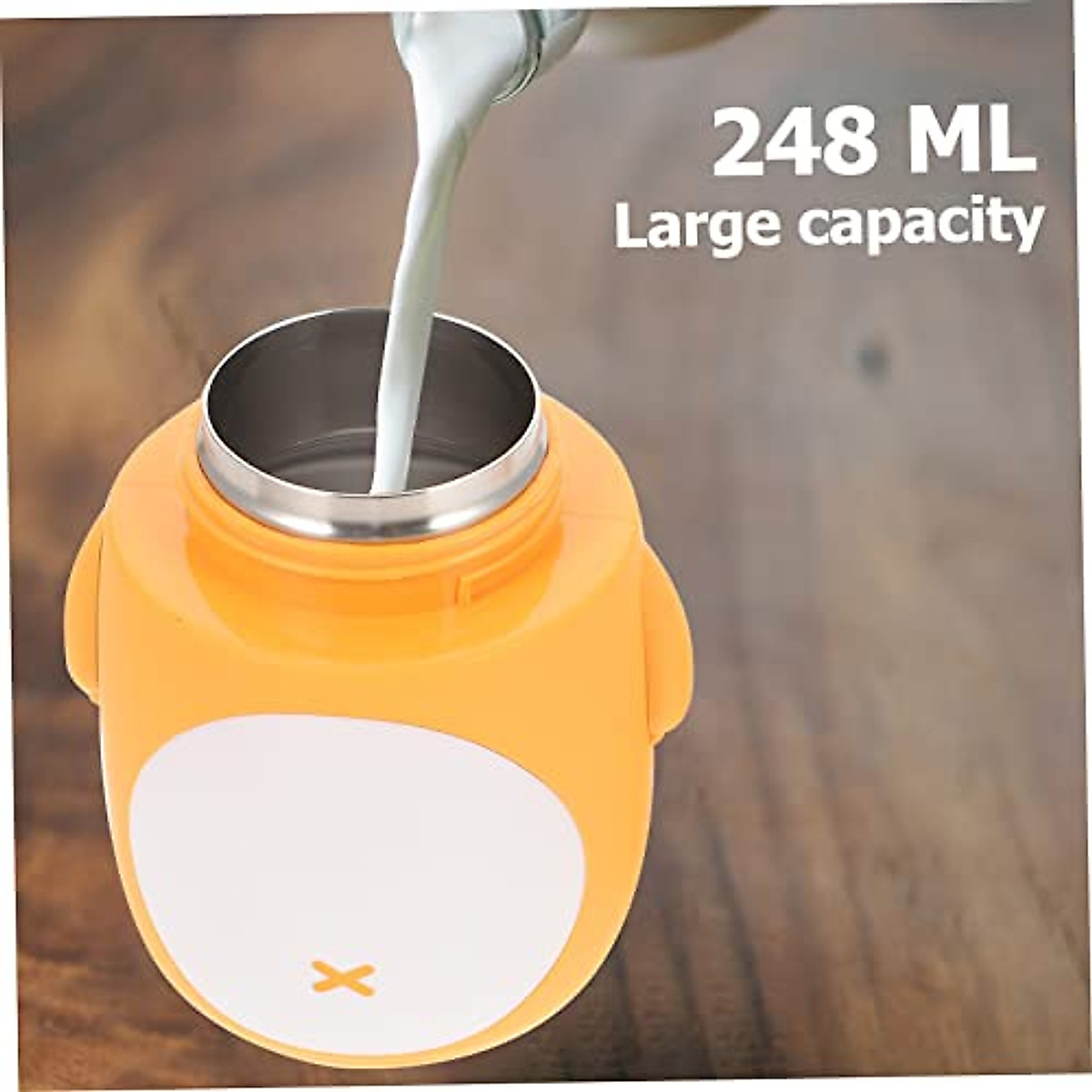 Holibanna Student Heat Preservation Cup Water Bottles for Kids Tumbler for Kids Sport Water Bottles Thermal Water Bottle Travel Bottle Vacuum Student Water Bottle Cartoon Thermal Tumbler