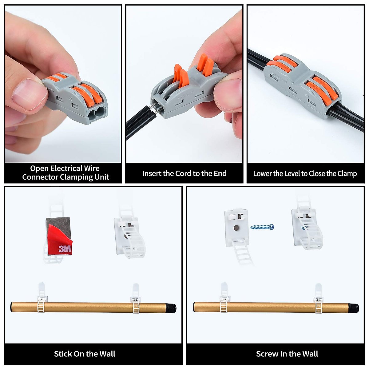 briidea Safe Dehumidifier Rod, Rod Reducing Humidity with Easy Installation and Plug Cord Easily Threading Through Safe's Hole, 12/16/24 inches Effective Coverage up to 100/150/300 Ft³