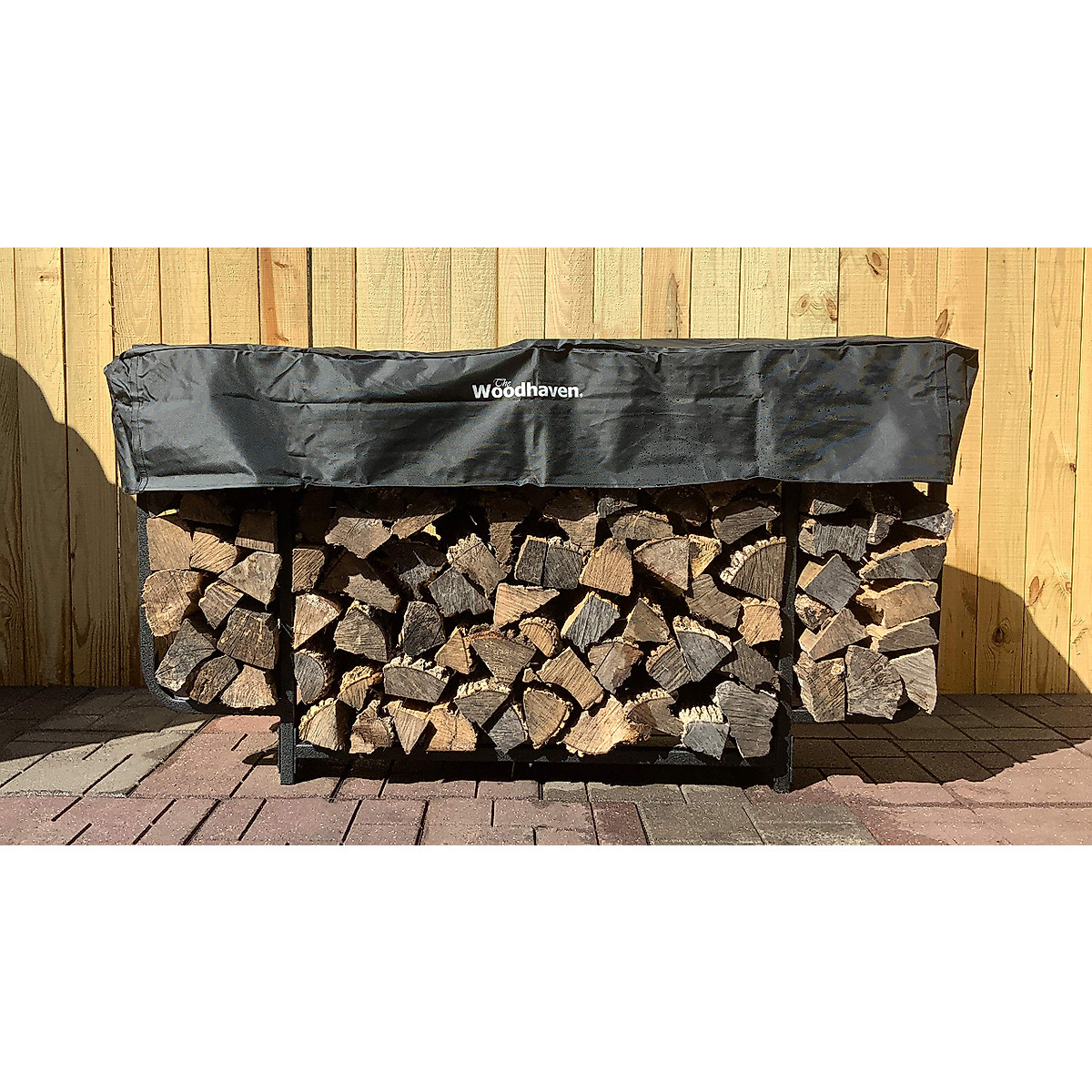 Woodhaven 6ft Courtyard Firewood Log Rack