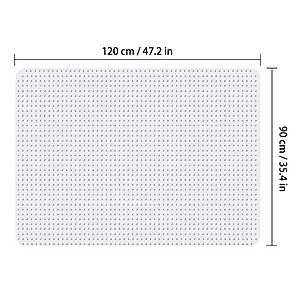 HST Office Chair Mats for Carpeted Floors,Desk Chair Mat,for Low Pile Carpets,Protects Floors,36" x 48" for Computer Desk