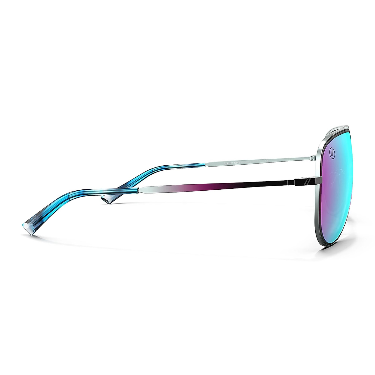 Blenders Eyewear A Series – Aviator Style Polarized Sunglasses – 100% UV Protection – For Men and Women – Planet Nine