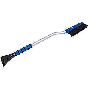 Mallory USA 999CT Snow Brush, Fixed Head, Aluminum, 35-1/2In, Assorted Colors