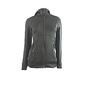 LULULEMON DAY MAKER FULL ZIP HOODIE - BLACK (6)